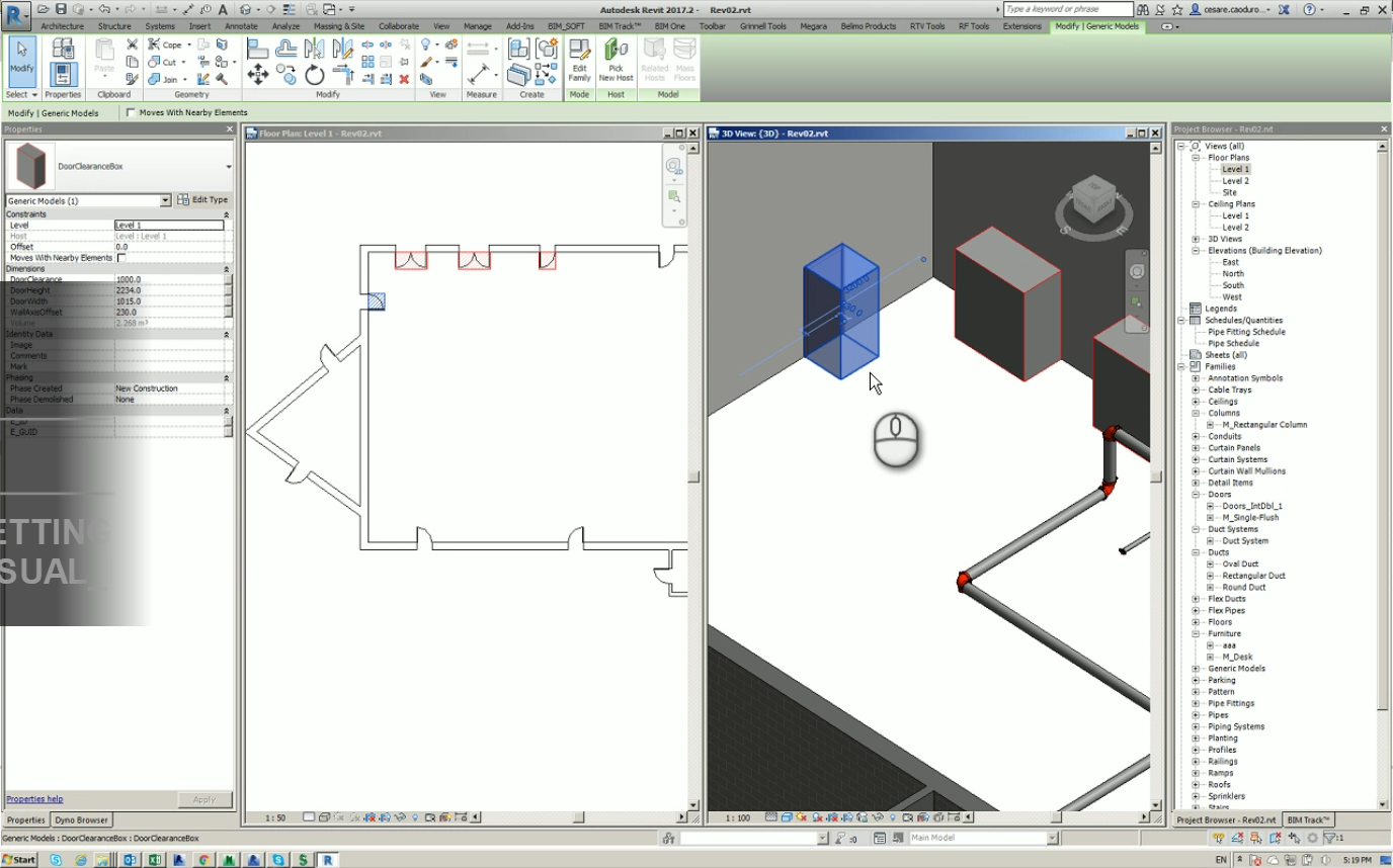 Free Place Door Clearance Bounding Box With Dynamo Revit News