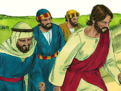The Disciples Followed Jesus