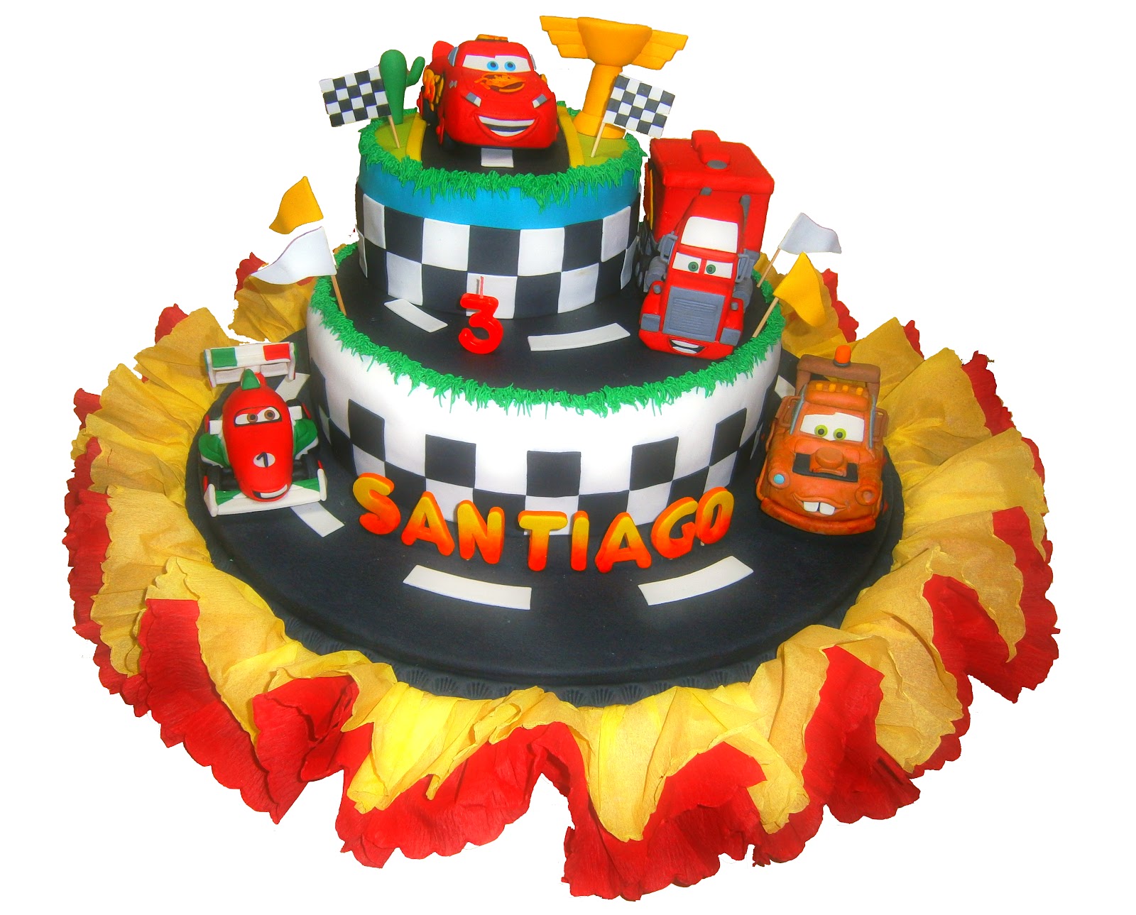 Tortas de cars imagenes - Imagui
