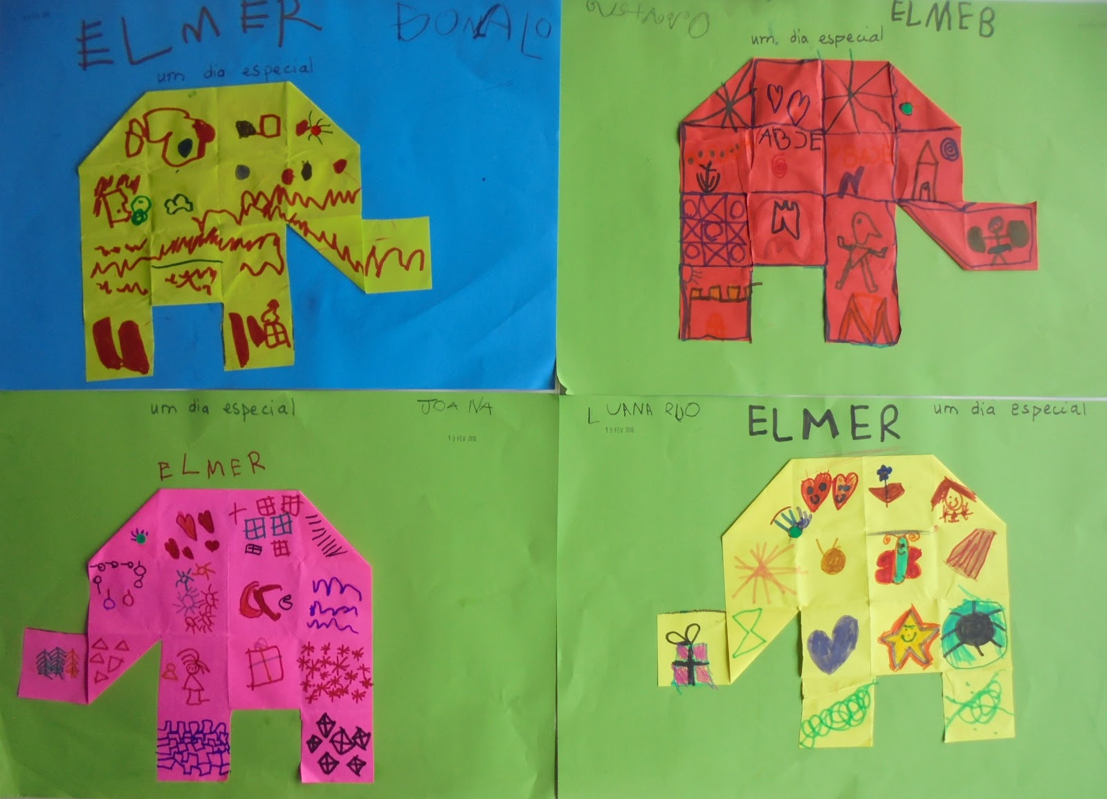 O dia especial do Elmer