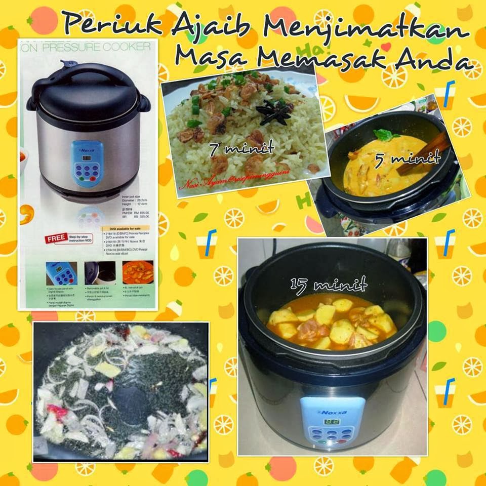 My One Services: NOXXA Electric Multifunction Pressure Cooker