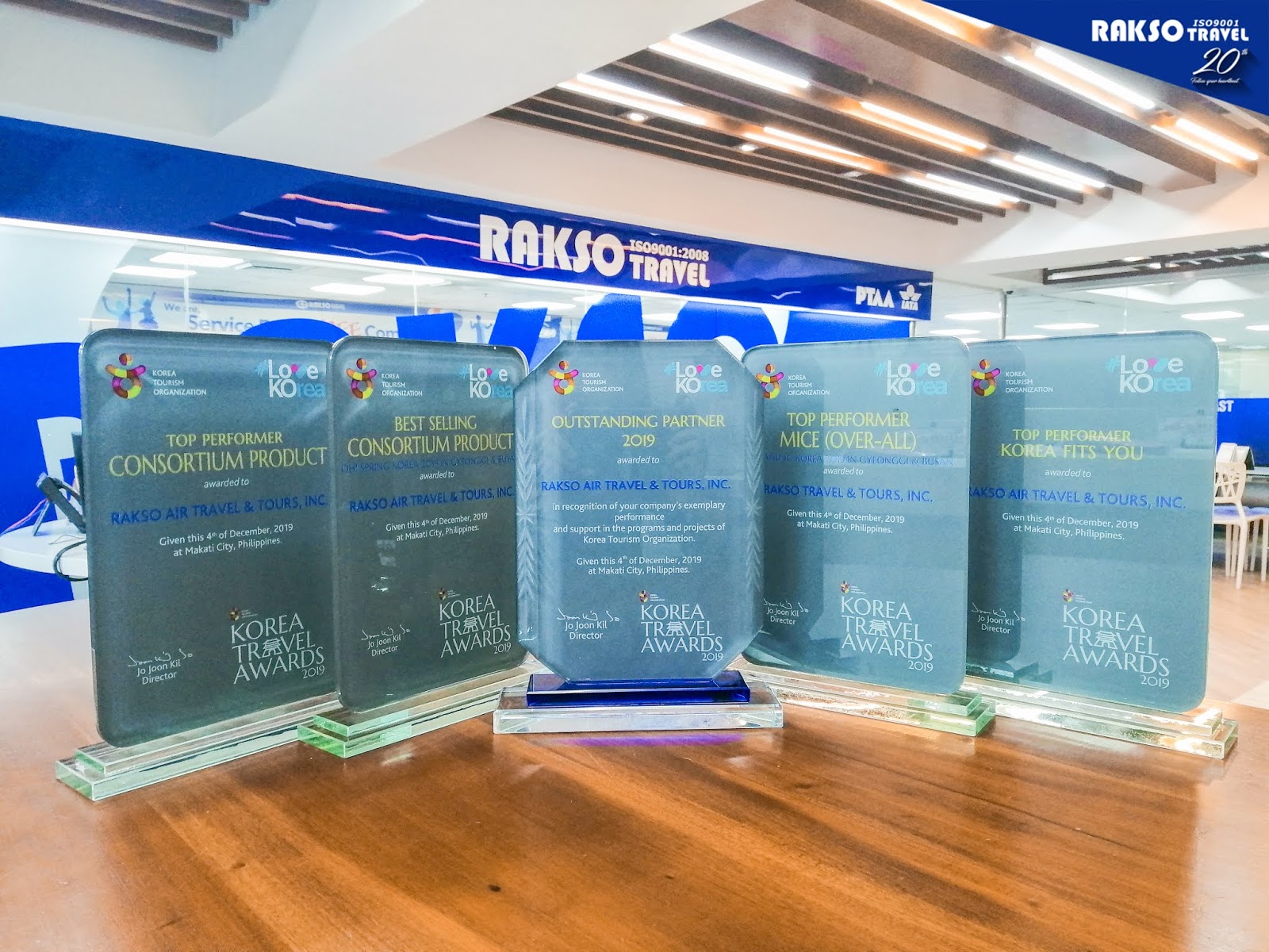 RAKSO TRAVEL Received 5 Major Recognition at the Korea Travel Awards ...
