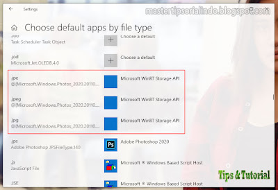 Memperbaiki Aplikasi Default Diatur ke Microsoft WinRT Storage API - Mastertipsorialindo