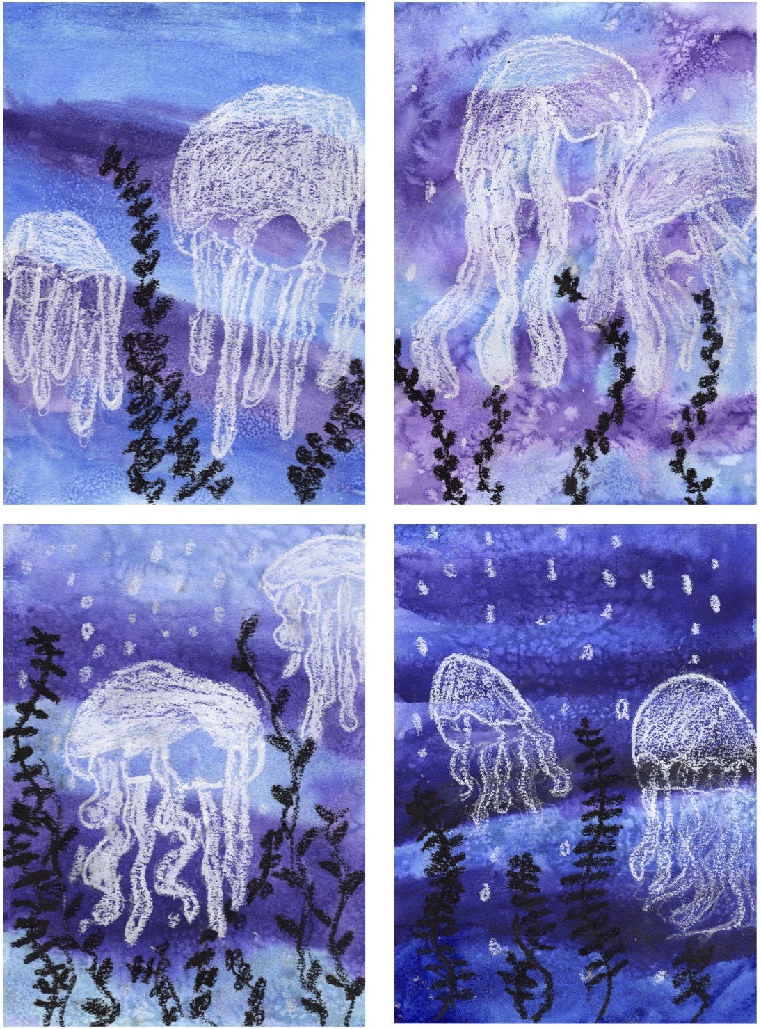 The Rolling Artroom: Jellyfish (1st-3rd Grade)