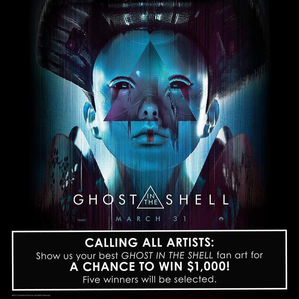 Hot Topic is looking for the Best Ghost In The Shell fanart