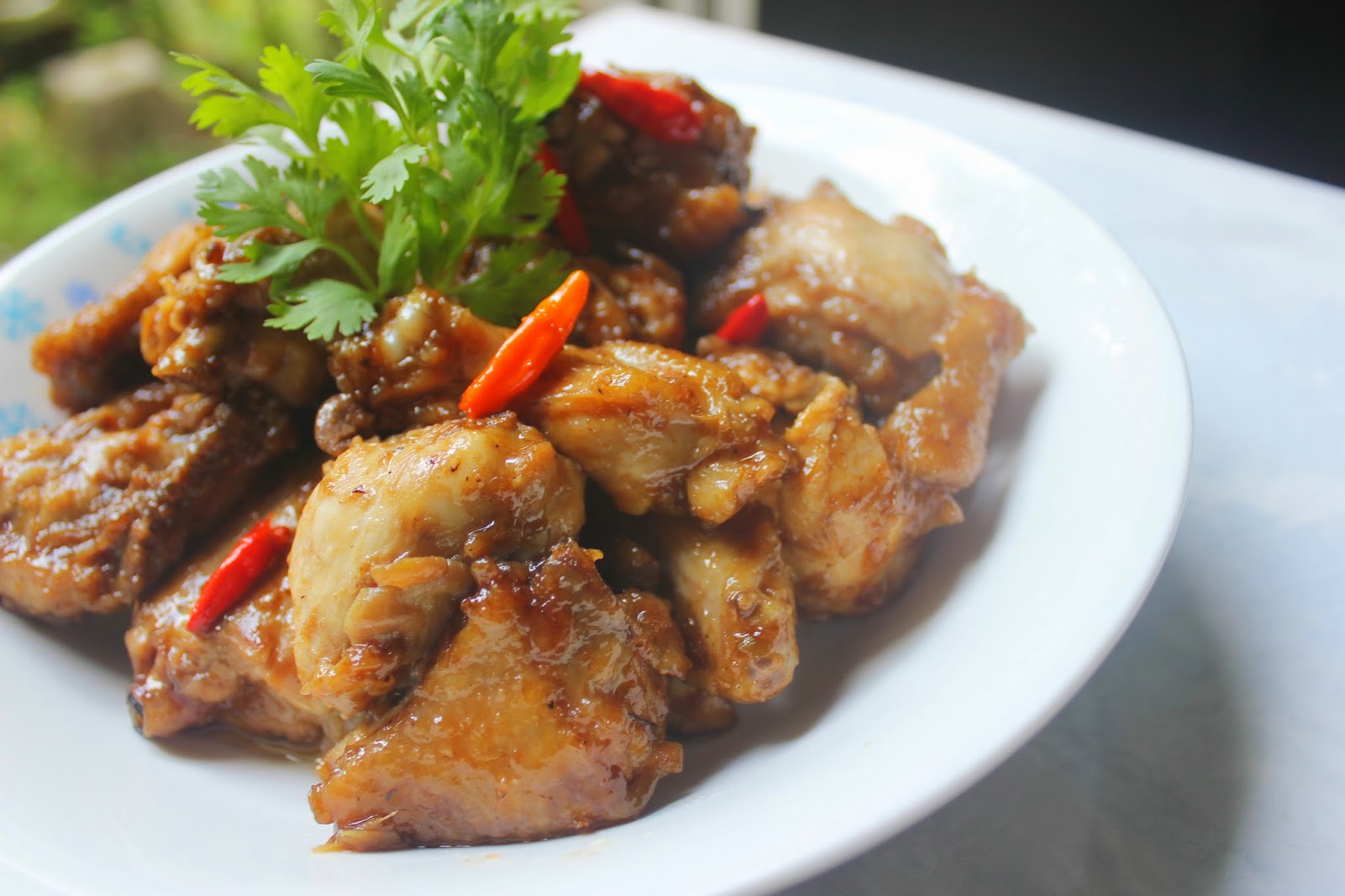 The Morning After: STIR FRIED CHICKEN CUBES WITH CEKUR ROOT