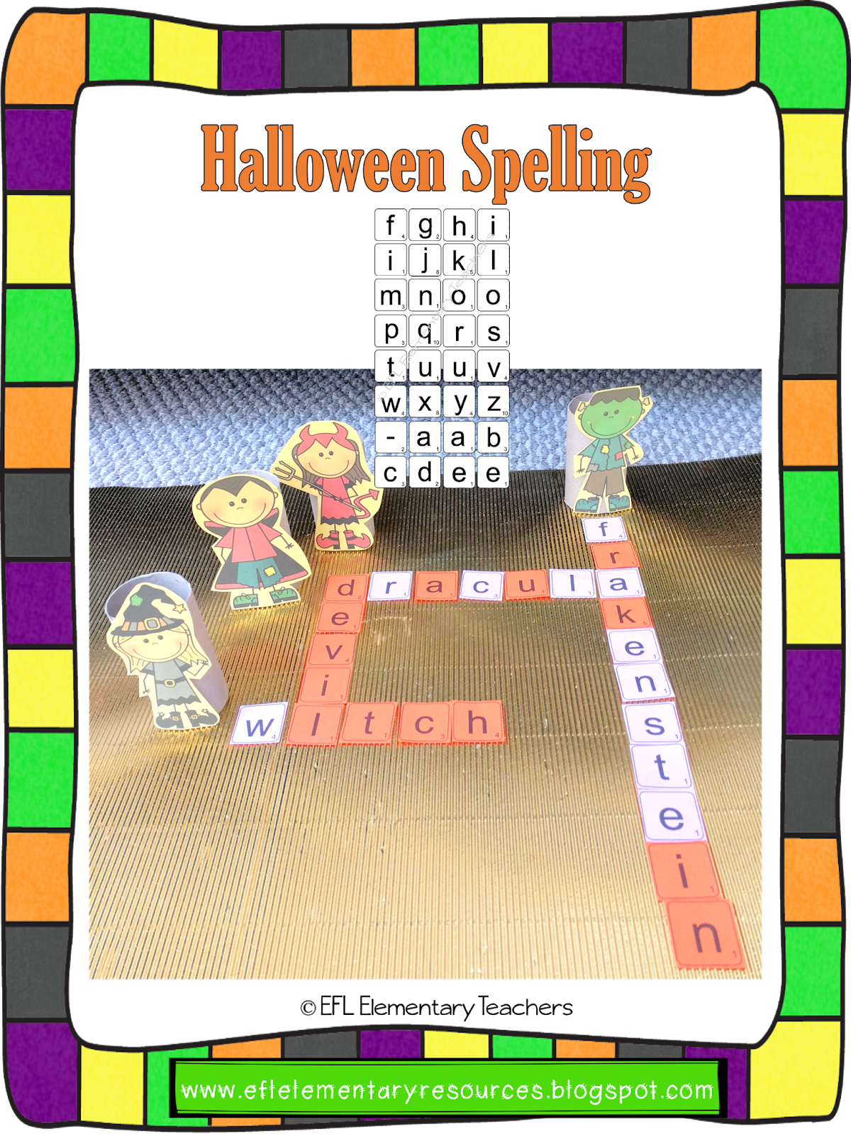 EFL Elementary Teachers: Halloween Activities for the ESL student