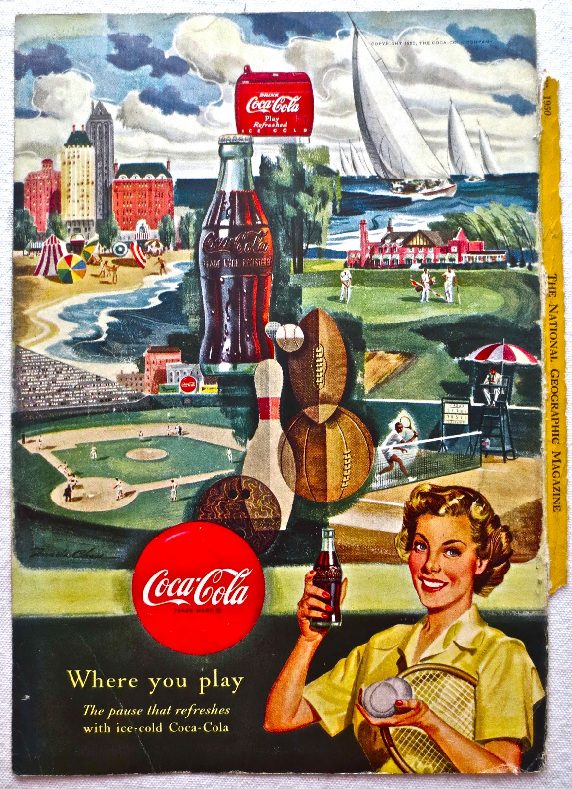 ART SKOOL DAMAGE : Christian Montone: Vintage Coca-Cola Ads (Part 1)