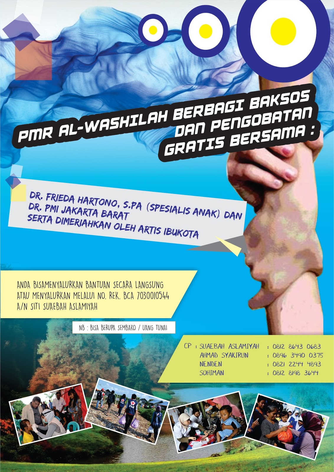 CONTOH PAMFLET & BANNER BAZZAR PMR AL-WASHILAH - Murs Creative DG