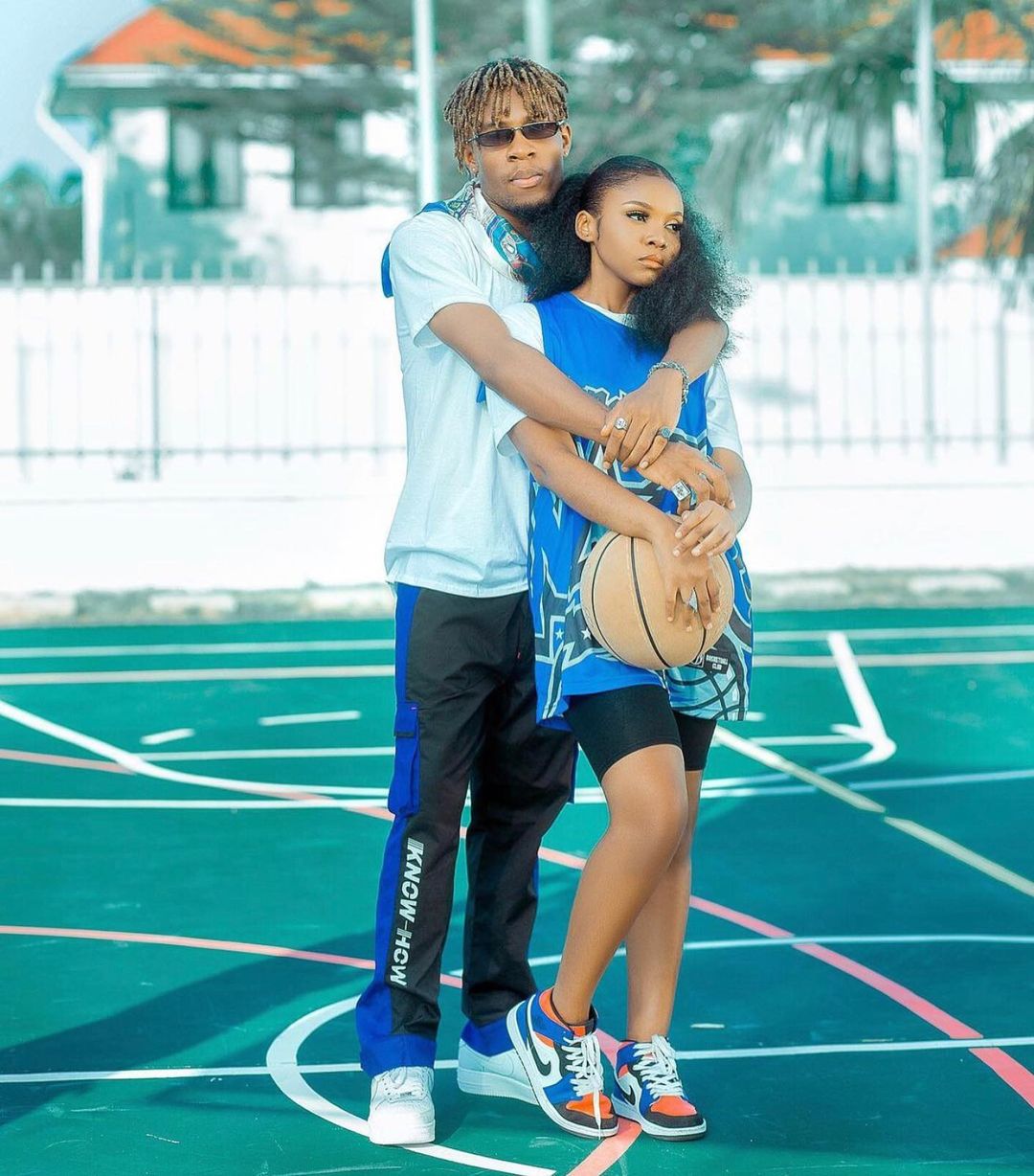 Picture of Joeboy and his girlfriend