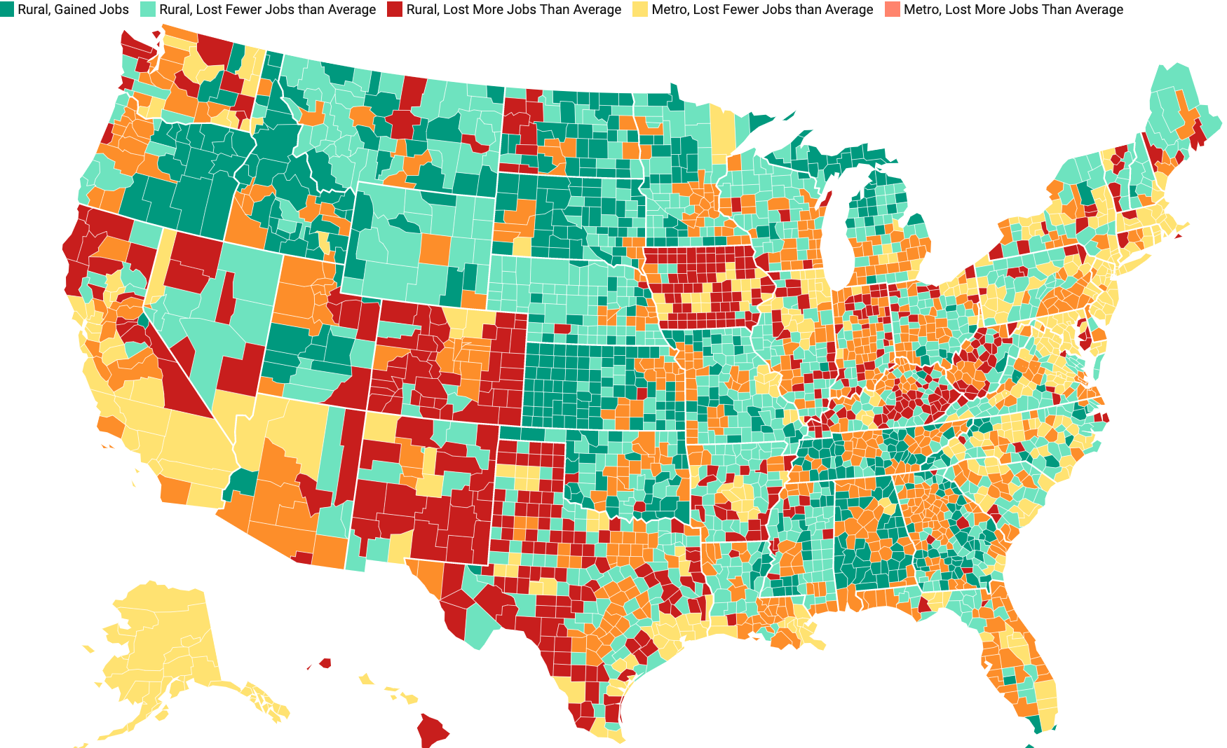 The Rural Blog: Rural job gains stalled in November; see county-level data