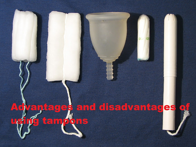 Advantages and disadvantages of using tampons - simple health tips