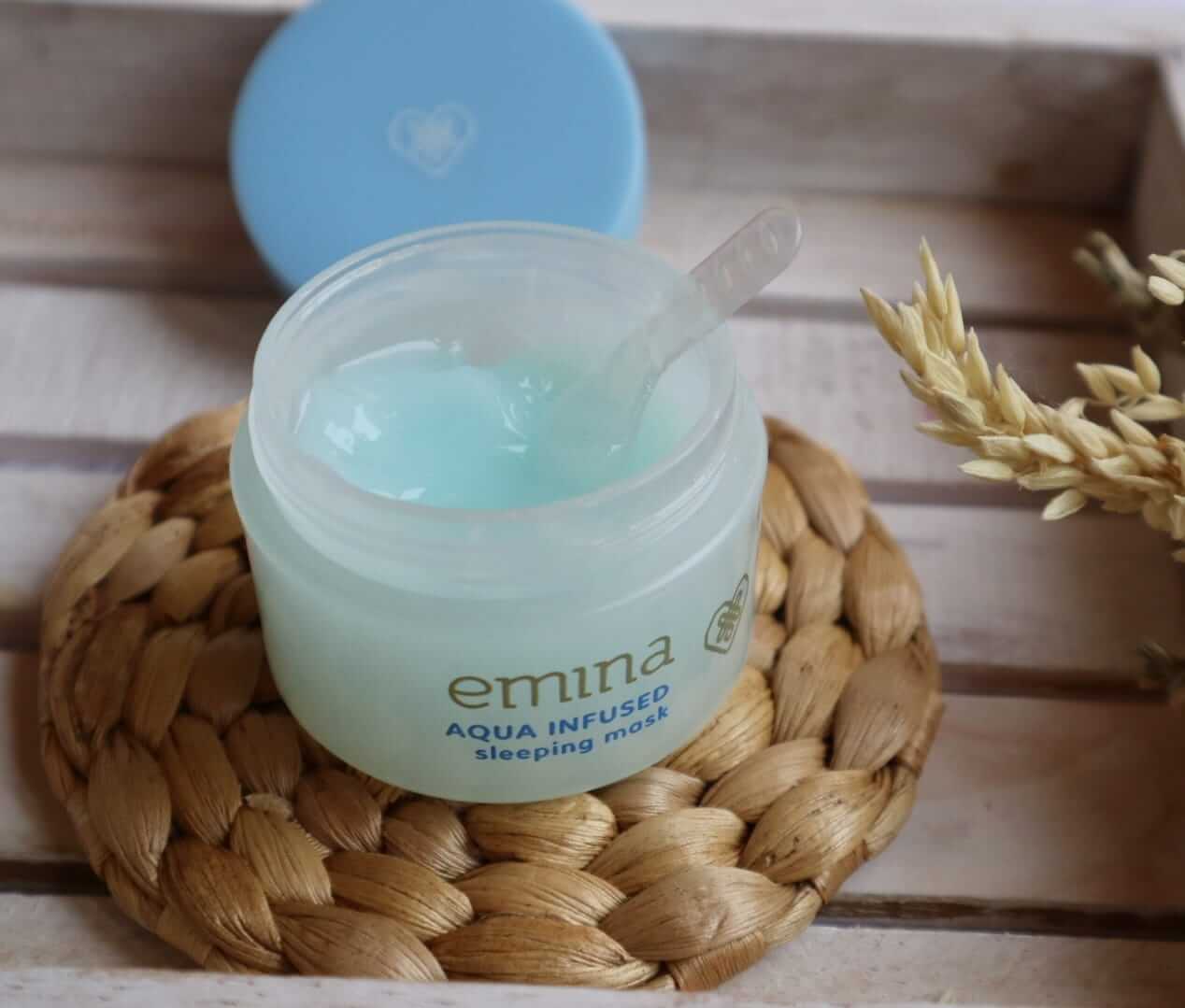 Review Emina Aqua Infused Sleeping Mask Untuk Wajah Glowing di Pagi ...
