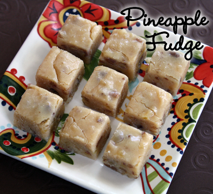 Silly Bee's Chickadees: Pineapple Fudge