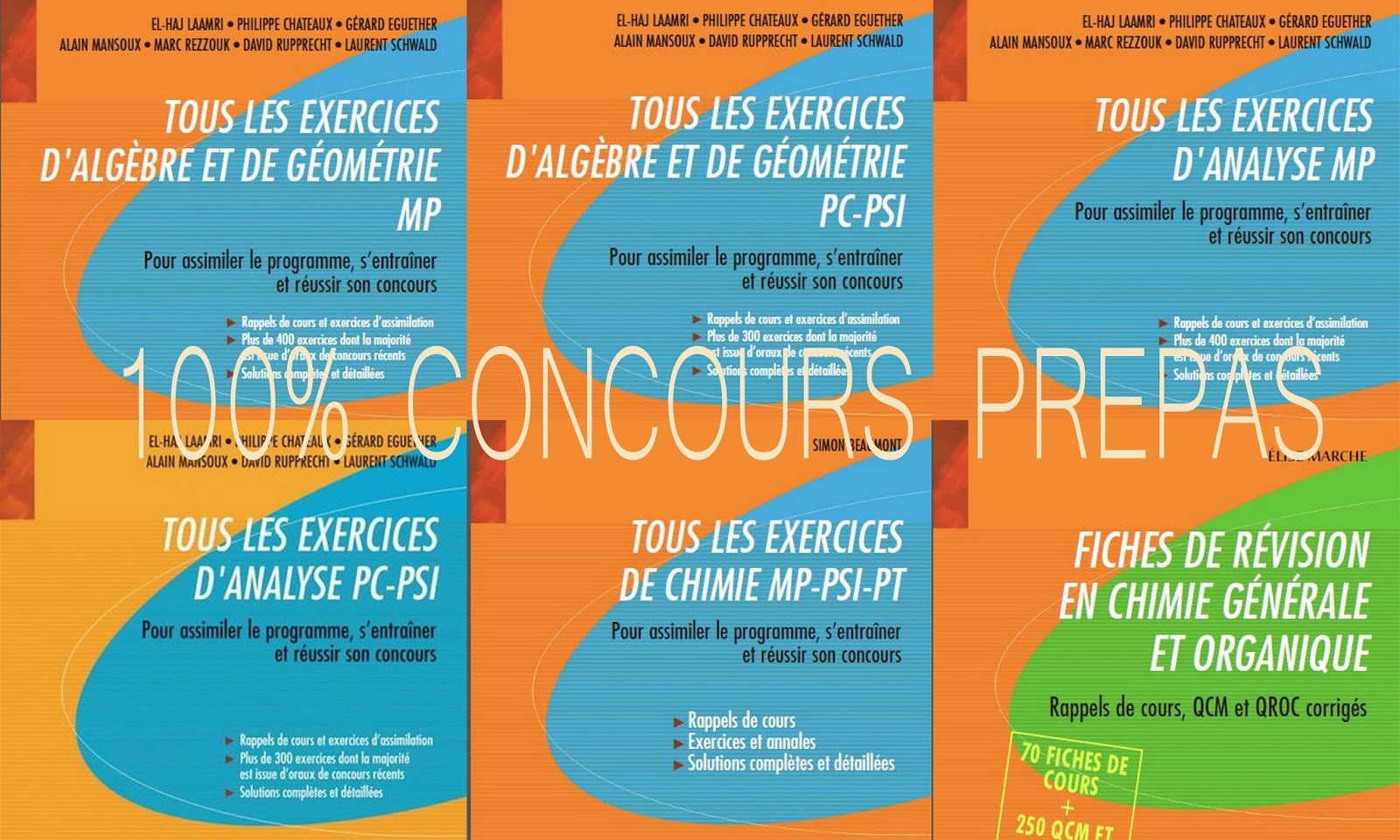 Collection 100% CONCOURS PREPAS ~ Livre Document- prépa