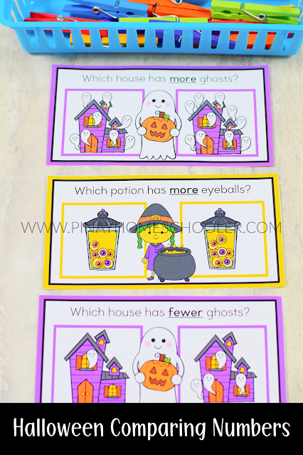 Halloween Preschool Math and Literacy Update | The Pinay Homeschooler