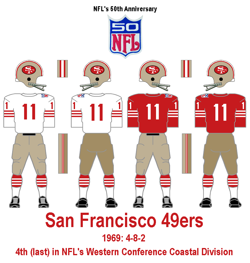 Bill's Update Blog: 1960-69 San Francisco 49ers