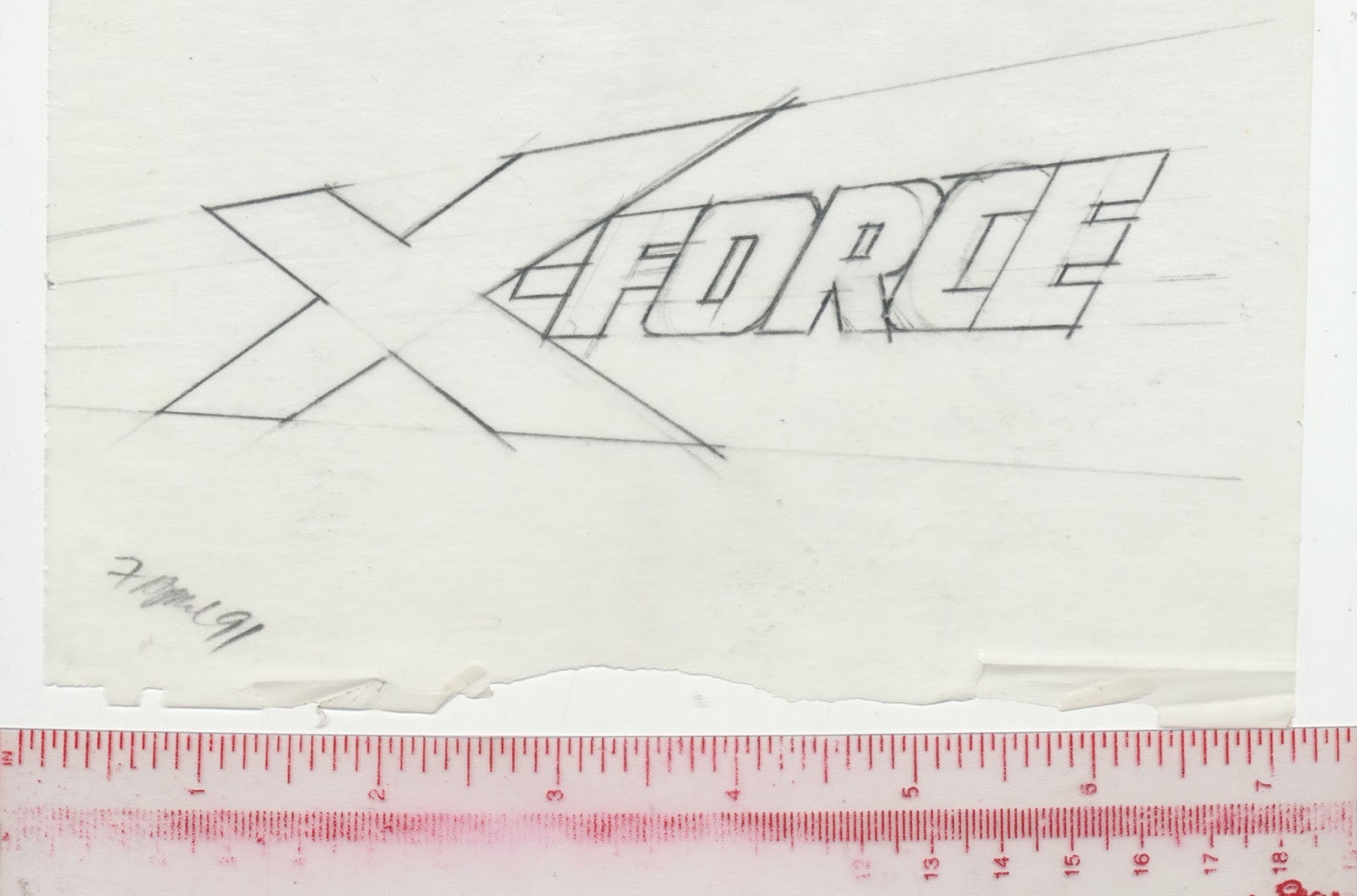 Tenth Letter of the Alphabet: Anatomy of a Logo: X-Force