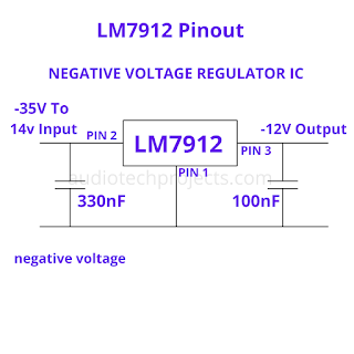LM7912 Pinout, Uses, Features, Equivalents
