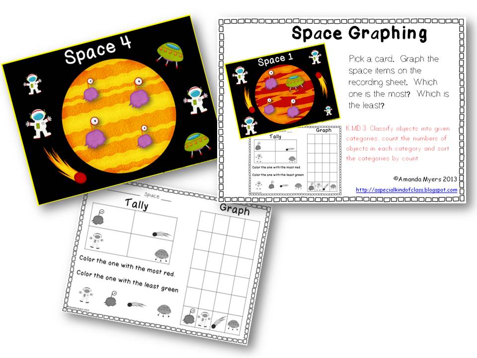 A special kind of class: Out of this World Math Work Stations - Aligned ...
