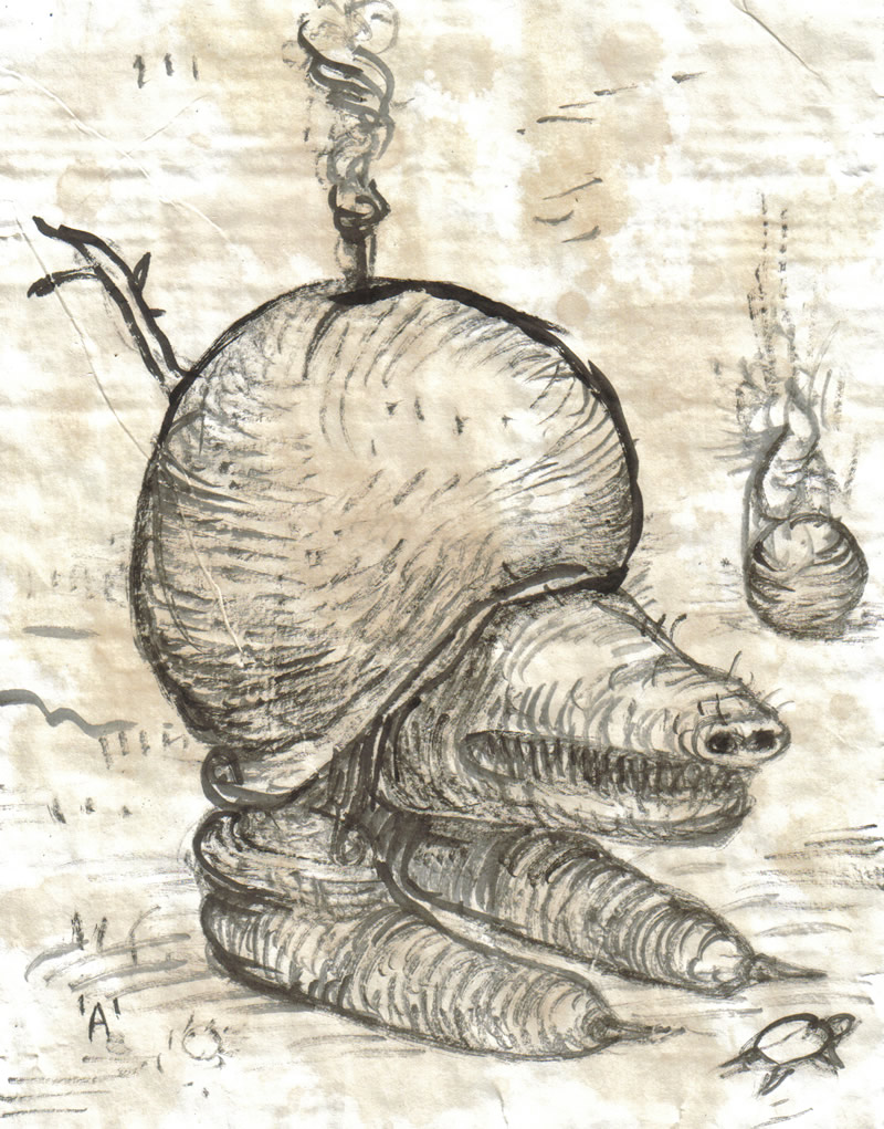 The William T. Ayton Art Menagerie: Little Bosch Monster