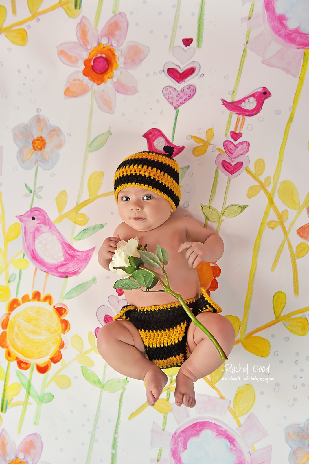 rachel good photography: Alliana Hope | 3 month milestone | Cleveland ...