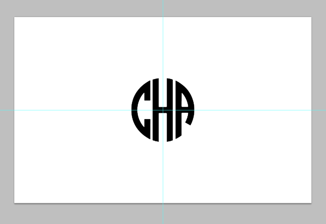 DIY Monogram Desktop Wallpaper - CARLY