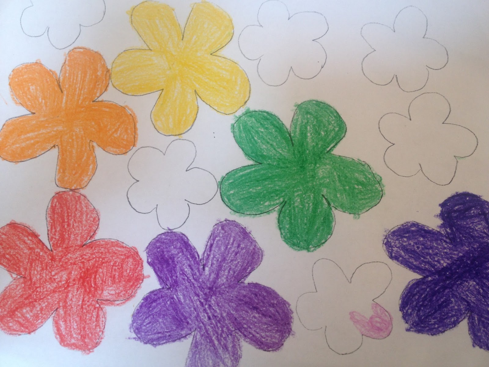 Evergreen Montessori House: Wildflower Craft