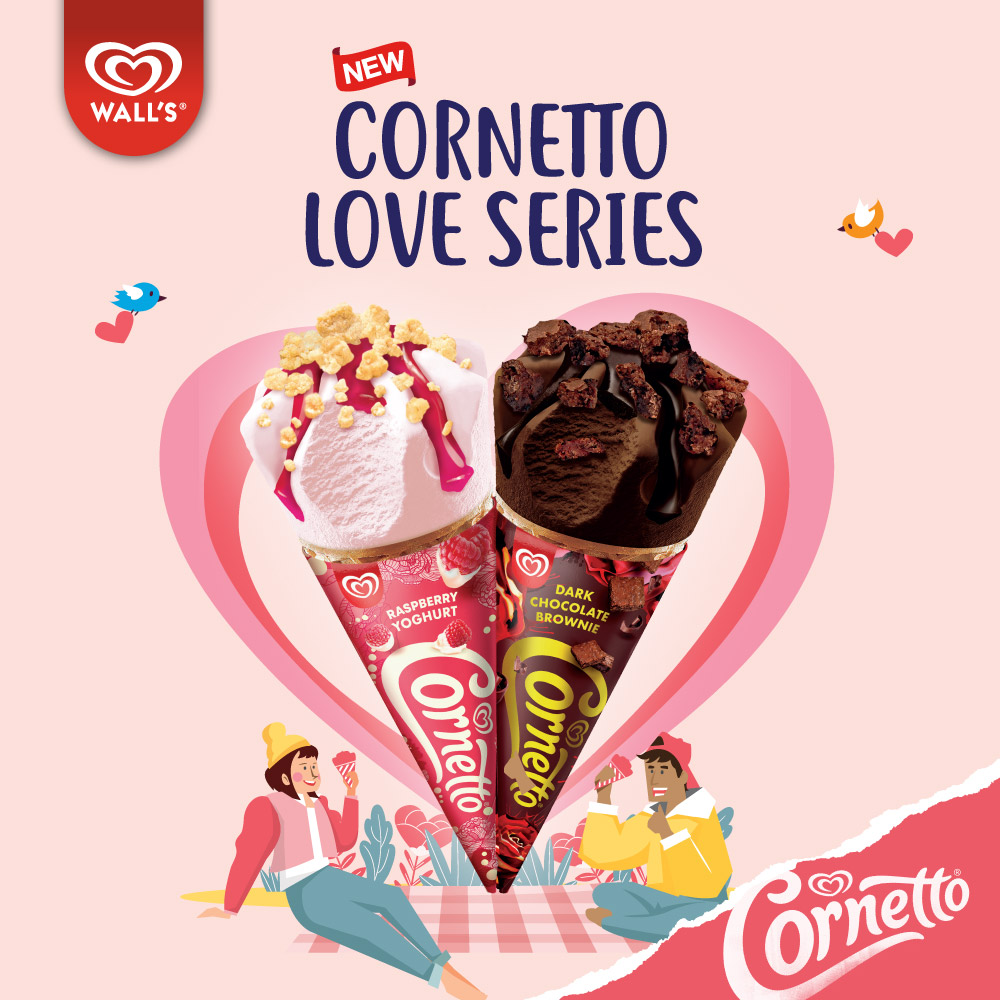 SPARK AND IGNIRE ROMANCE WITH THE ALL-NEW CORNETTO 'LOVE SERIES' VARIANT