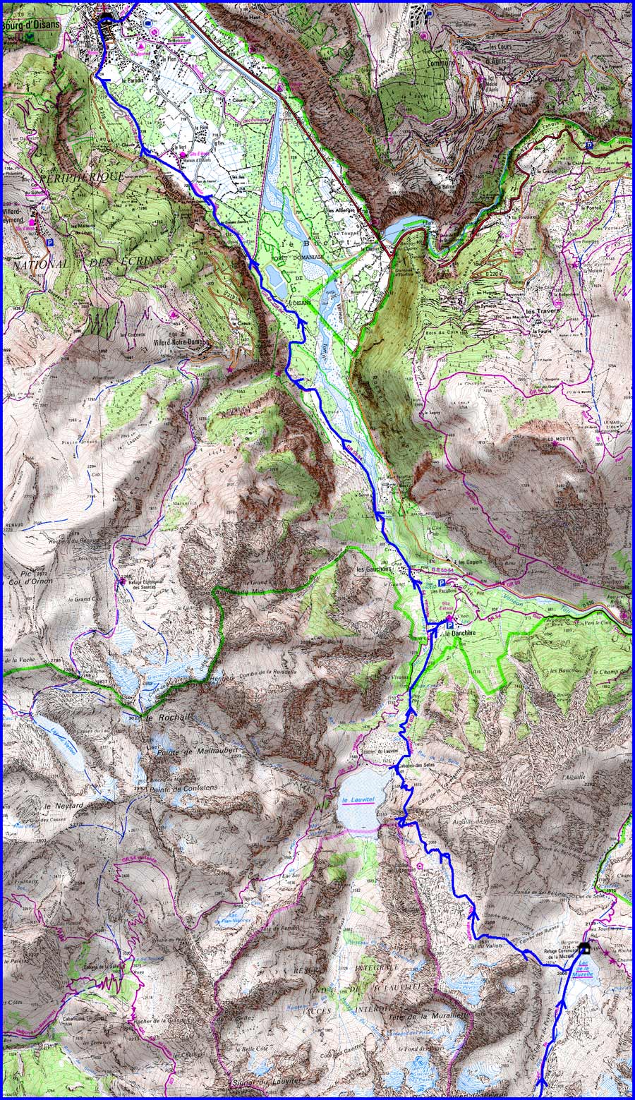 Postcard from Timperley: GR54 – Tour of the Écrins, September 2012 ...