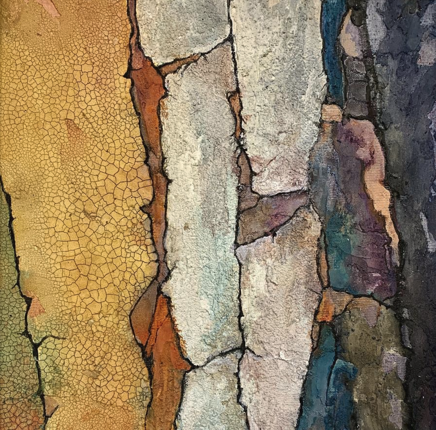 CAROL NELSON FINE ART BLOG: Geologic Abstract Fine Art Print "Canyon ...