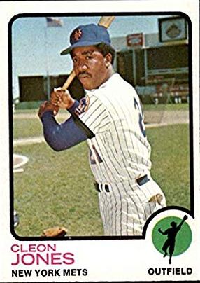 Cleon Jones Mets Topps Baseball Cards Thru the Years