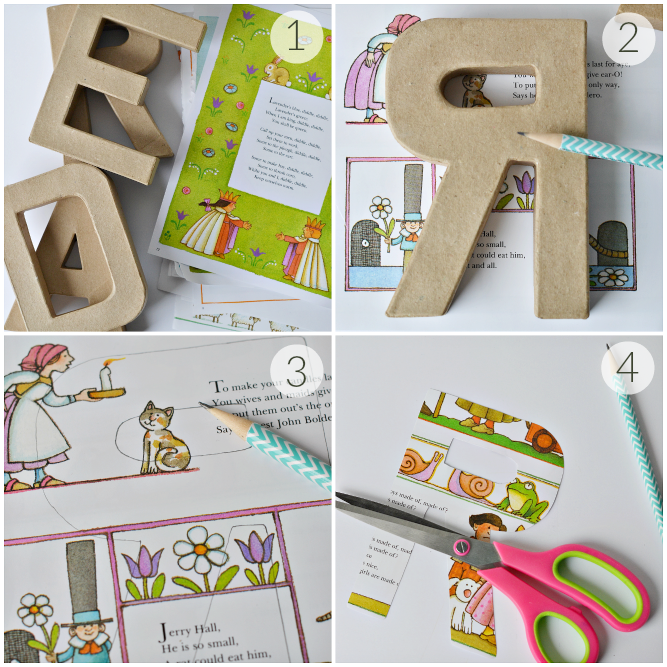 The Life of Jennifer Dawn: DIY: Letter Wall Decor