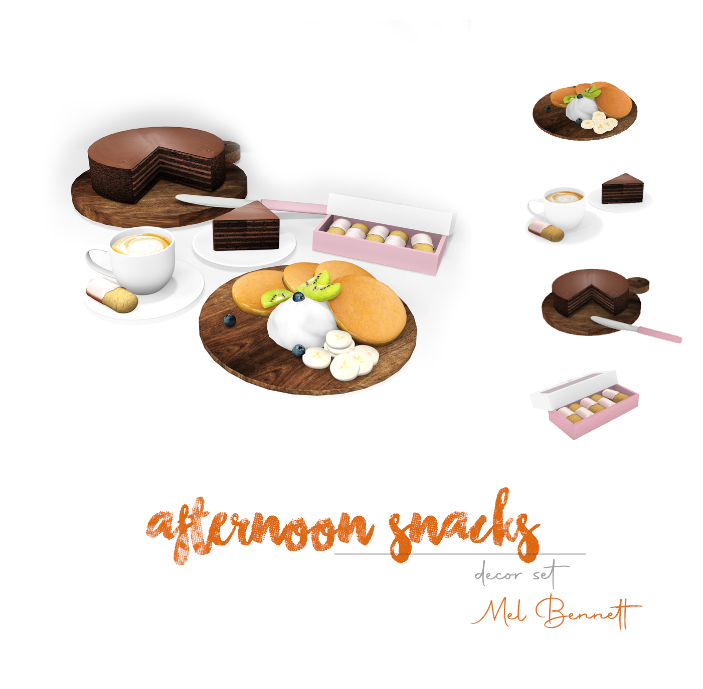 Sims 4 Afternoon Snacks - Mel Bennett