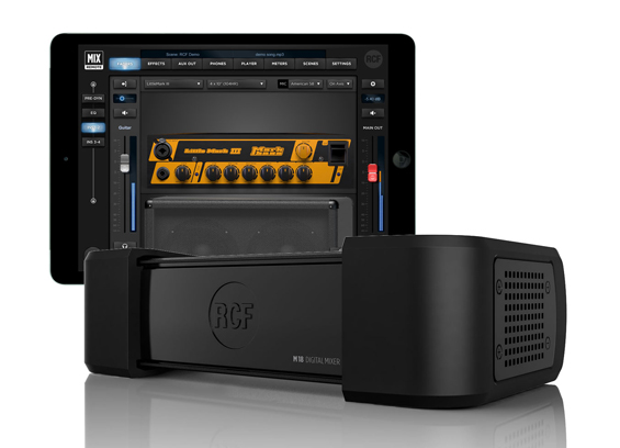 Mixer Digital: Mixer Digital Wireless RCF M18 Wifi