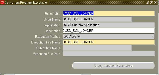 Multiple File upload Thur Oracle SQL*Loader Program