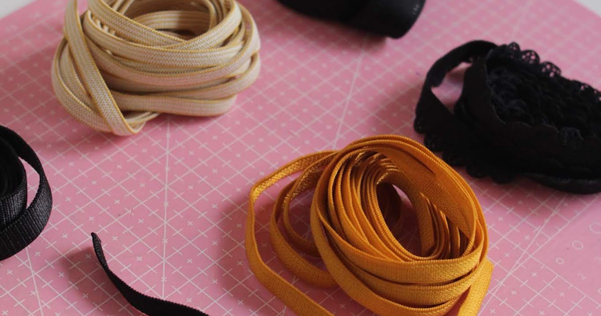 Tipos de elástico para utilizar en tus prendas de ropa interior