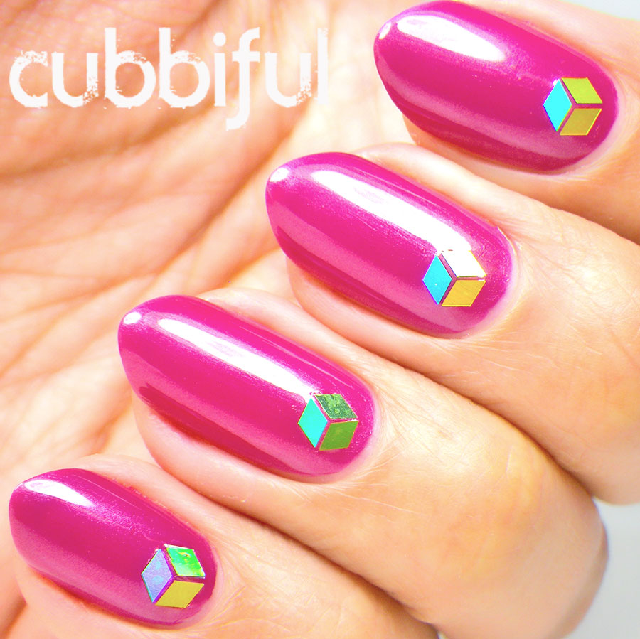 cubbiful: Glitter Placement Cubes #WNAC2015