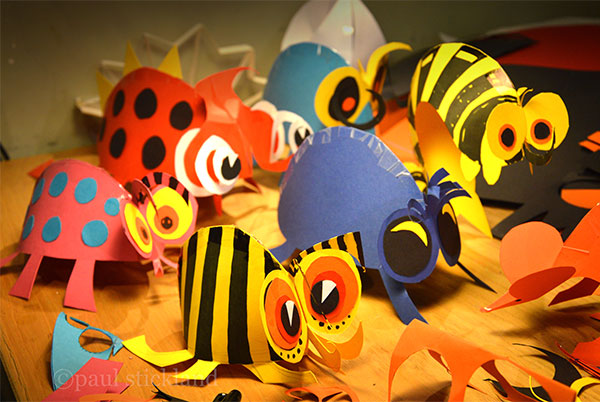 Paul Stickland Blog: BugStore - Pop Up Paper Bugs in Yeovil
