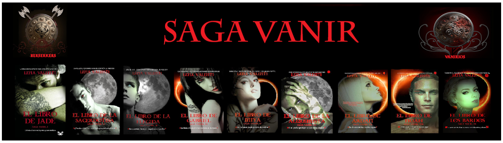 El Magazine de Maria: Reseña #10 - Saga Vanir (con spoilers) - Lena Valenti
