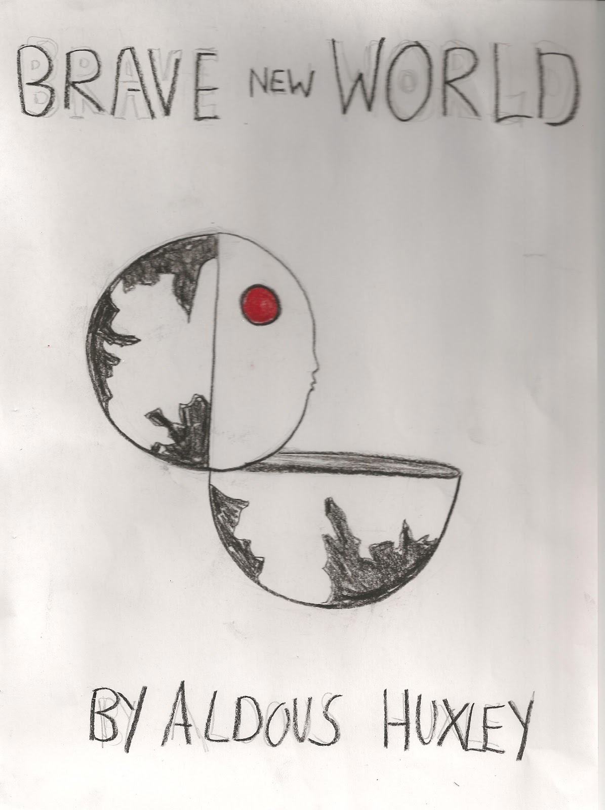 Louise Tulacz Illustrator: BRAVE NEW WORLD by ALDOUS HUXLEY