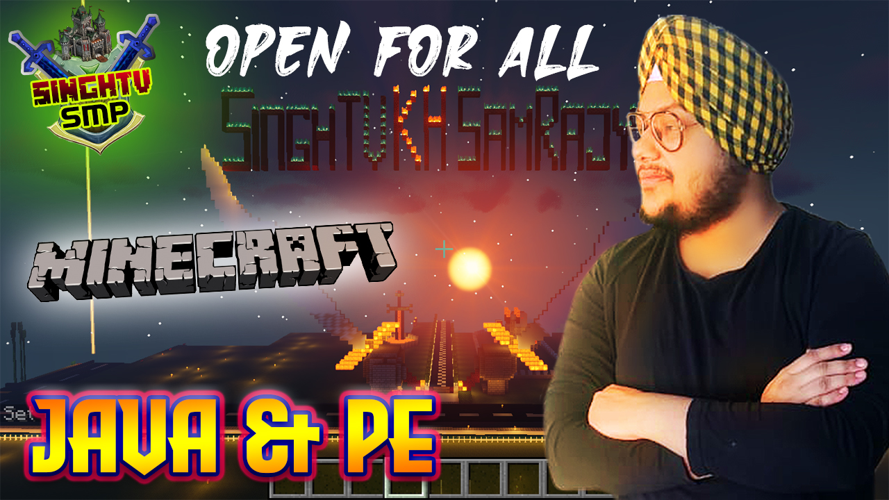 Join our Java & PE Minecraft SKS SMP | Get IP here