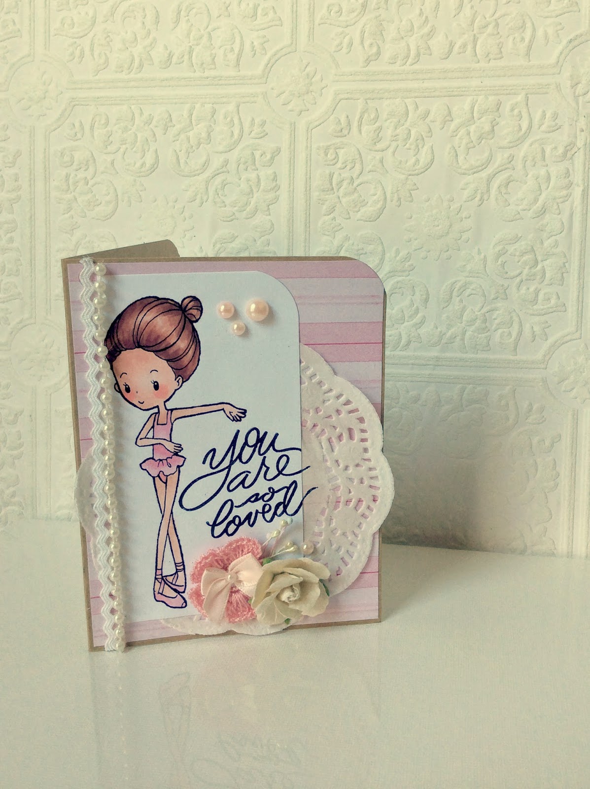 Ballerina Card - Otter Toes