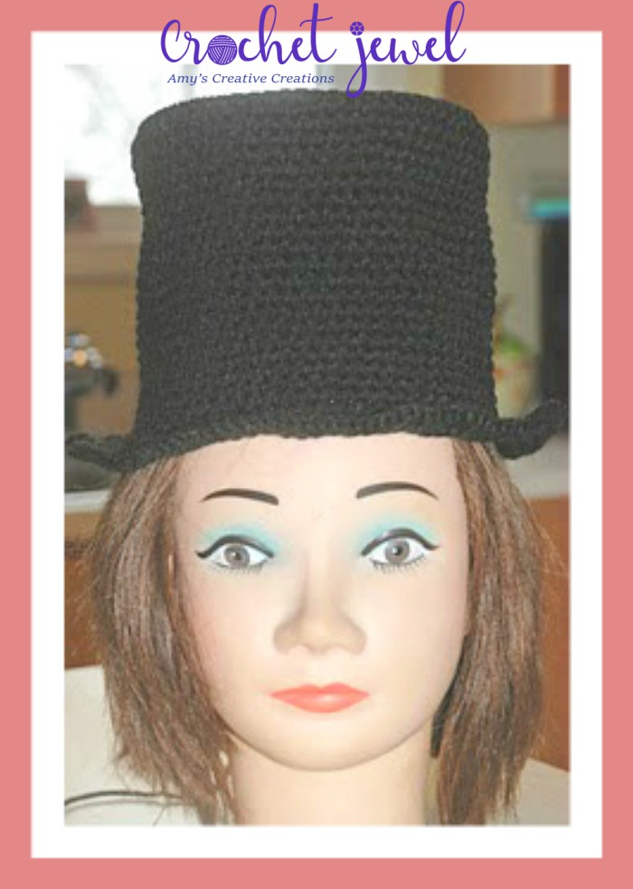 Amy's Crochet Creative Creations: How to Crochet a Top Hat Pattern