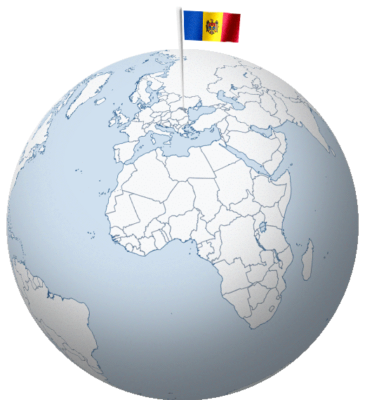 Flag of Moldova (GIF) - All Waving Flags