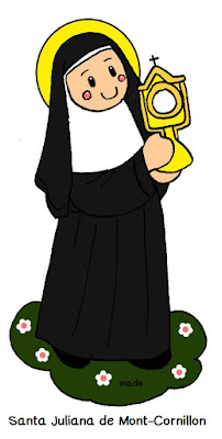 Mis ilustraciones: Santa Juliana de Mont-Cornillon