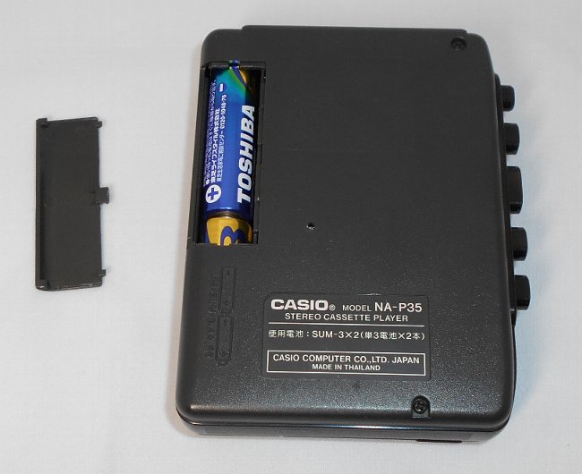 ハマーン・カーンのAxcis 日記帳: CASIO NA-P35 ステレオ カセット プレーヤー