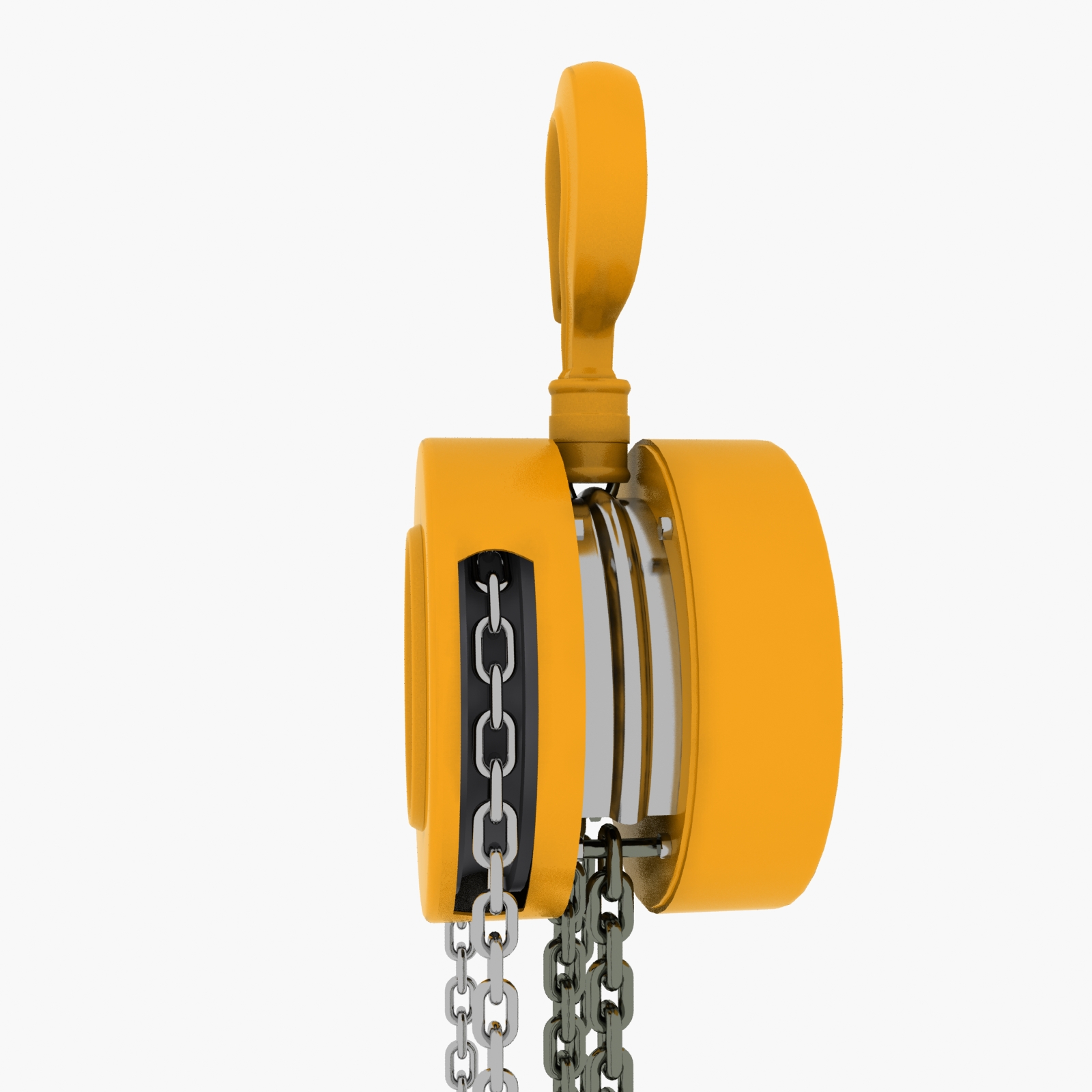 Hand Chain Hoist 3D Model