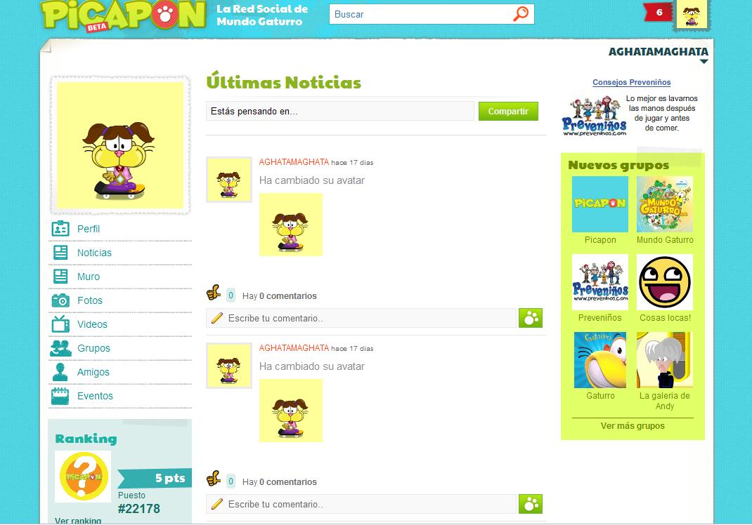 vamos mundo gaturro!!!: Picapon