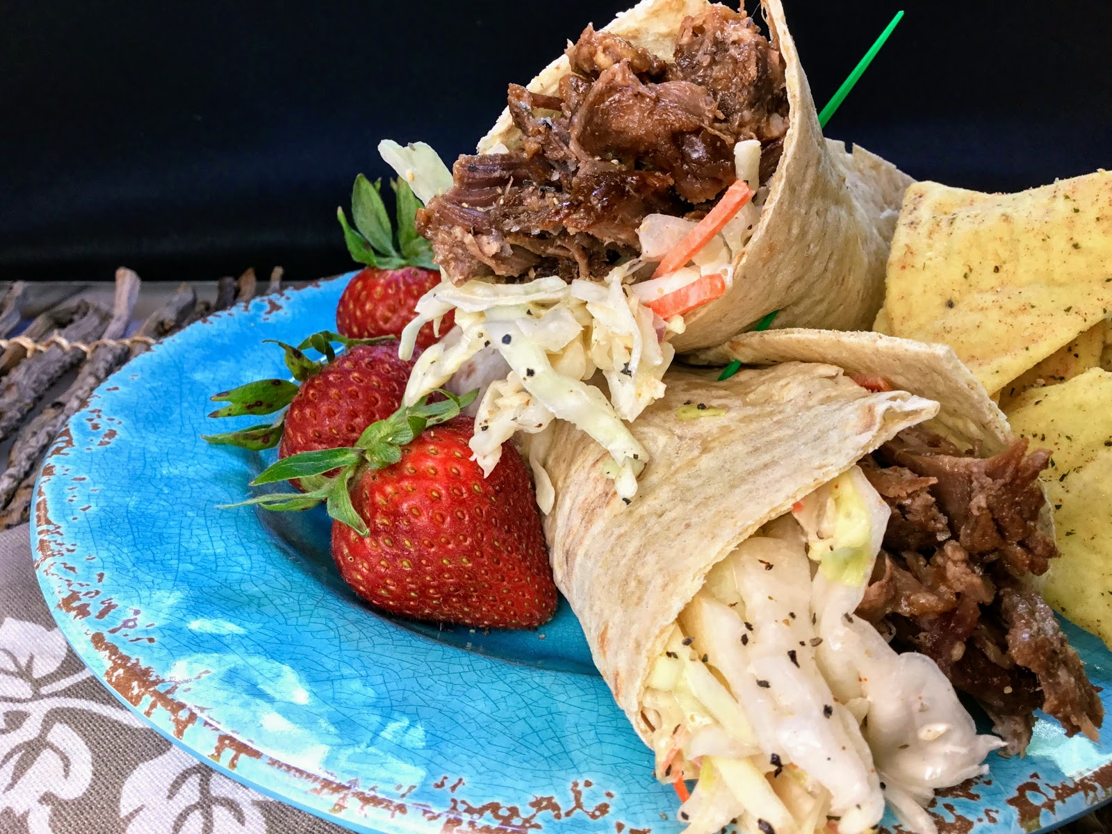 Food Fitness by Paige: Roast Beef Coleslaw Wraps